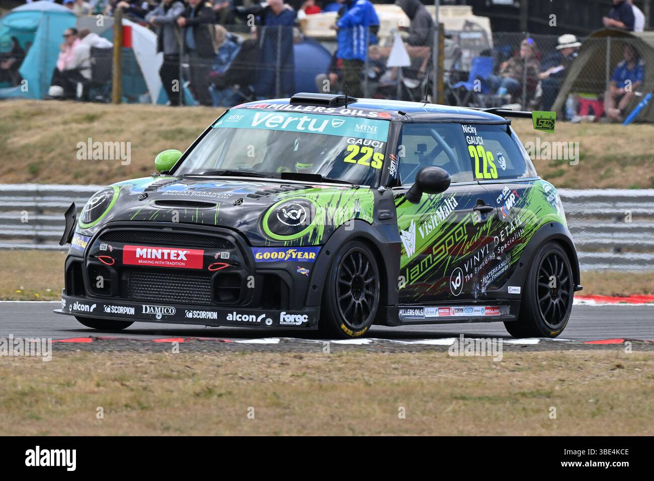 Nicky Gauci, MINI JCW Sport, Jamsport Racing UK, 2025 Vertu MINI ...