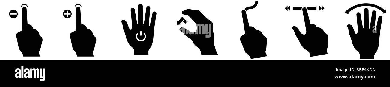 Touch tap Stock Vector Images - Alamy