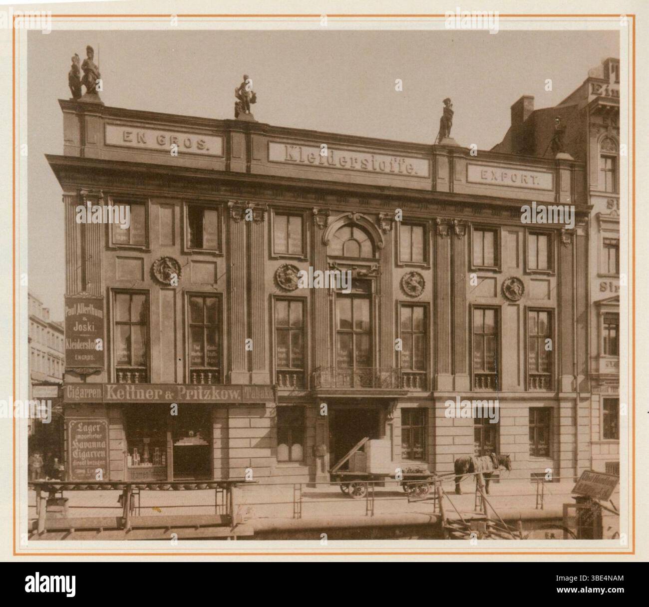 Janwillemsen F Albert Schwartz Berlin 1888 rathausstrasse Schlüters ...