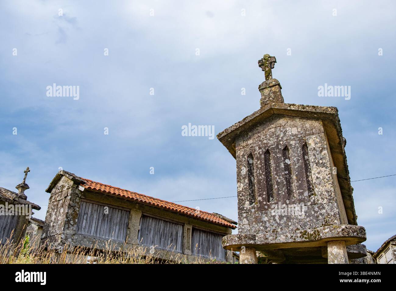 Lindoso granaries in National Park of Peneda Geres, notth portugal ...