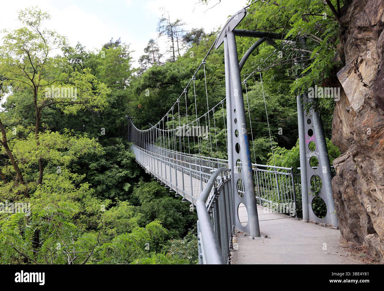 Hier der Blick auf den Algunder Waalweg bei Algund, Lagundo, Hotspot ...
