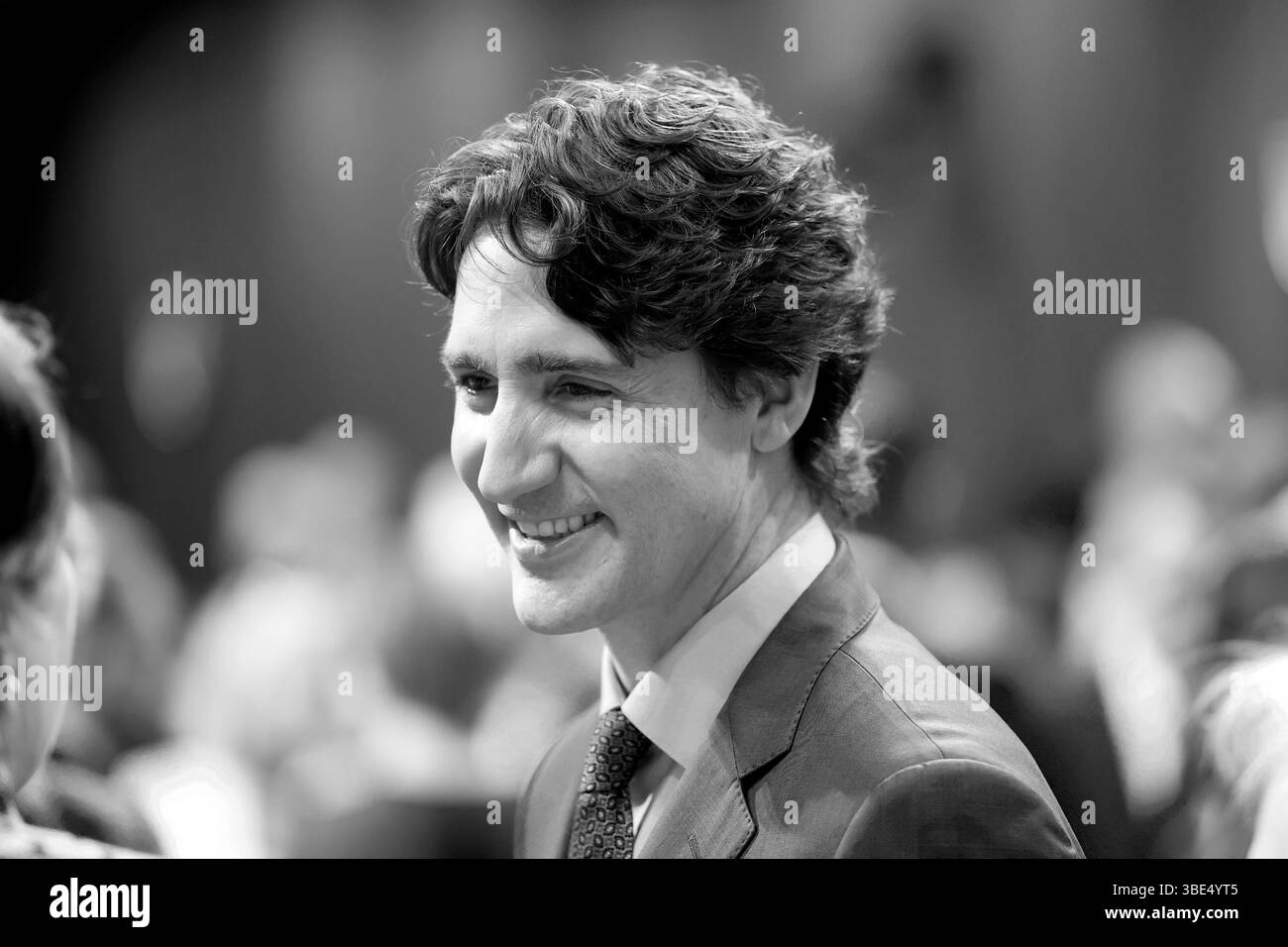 Canadá justin trudeau Black and White Stock Photos & Images - Alamy