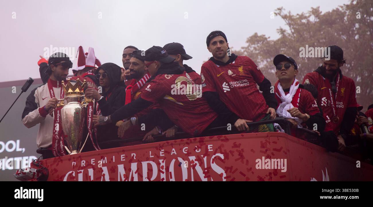 LIVERPOOL CHAMPIONS PARADE Stock Photo - Alamy
