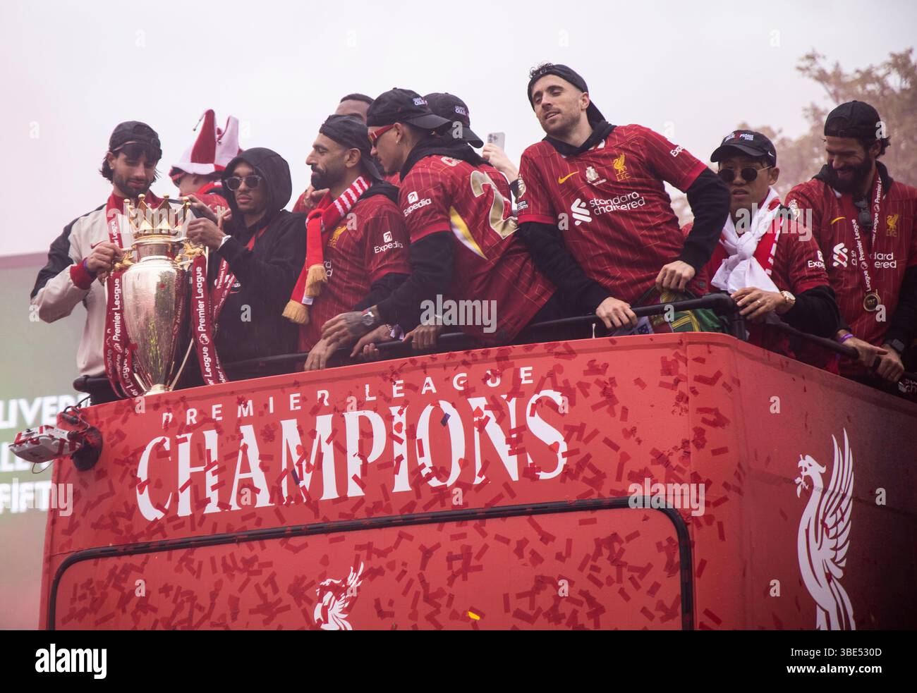 LIVERPOOL CHAMPIONS PARADE Stock Photo - Alamy