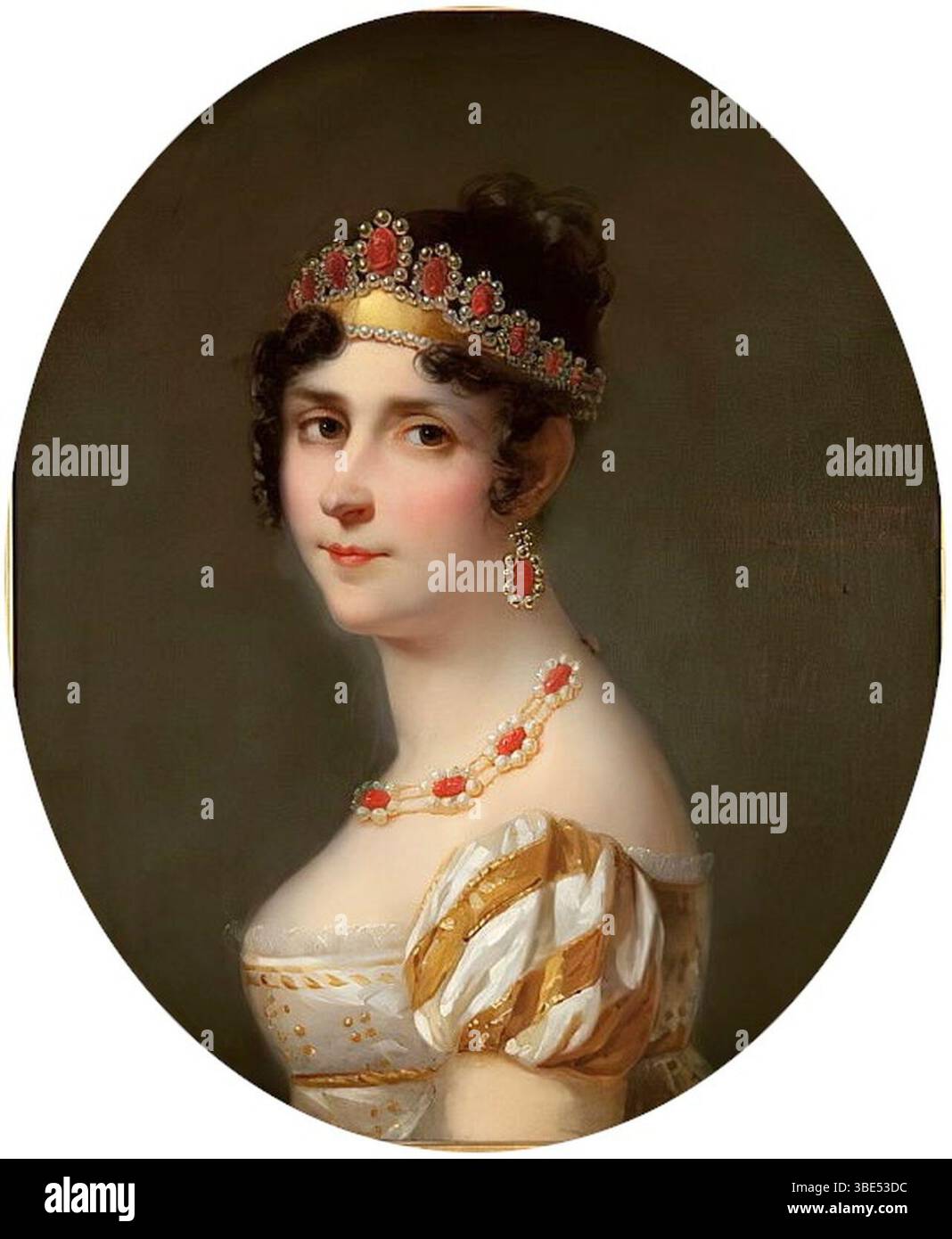 Jean Louis Victor Viger du Vigneau - Portrait of Empress Josephine Stock Photo - Alamy
