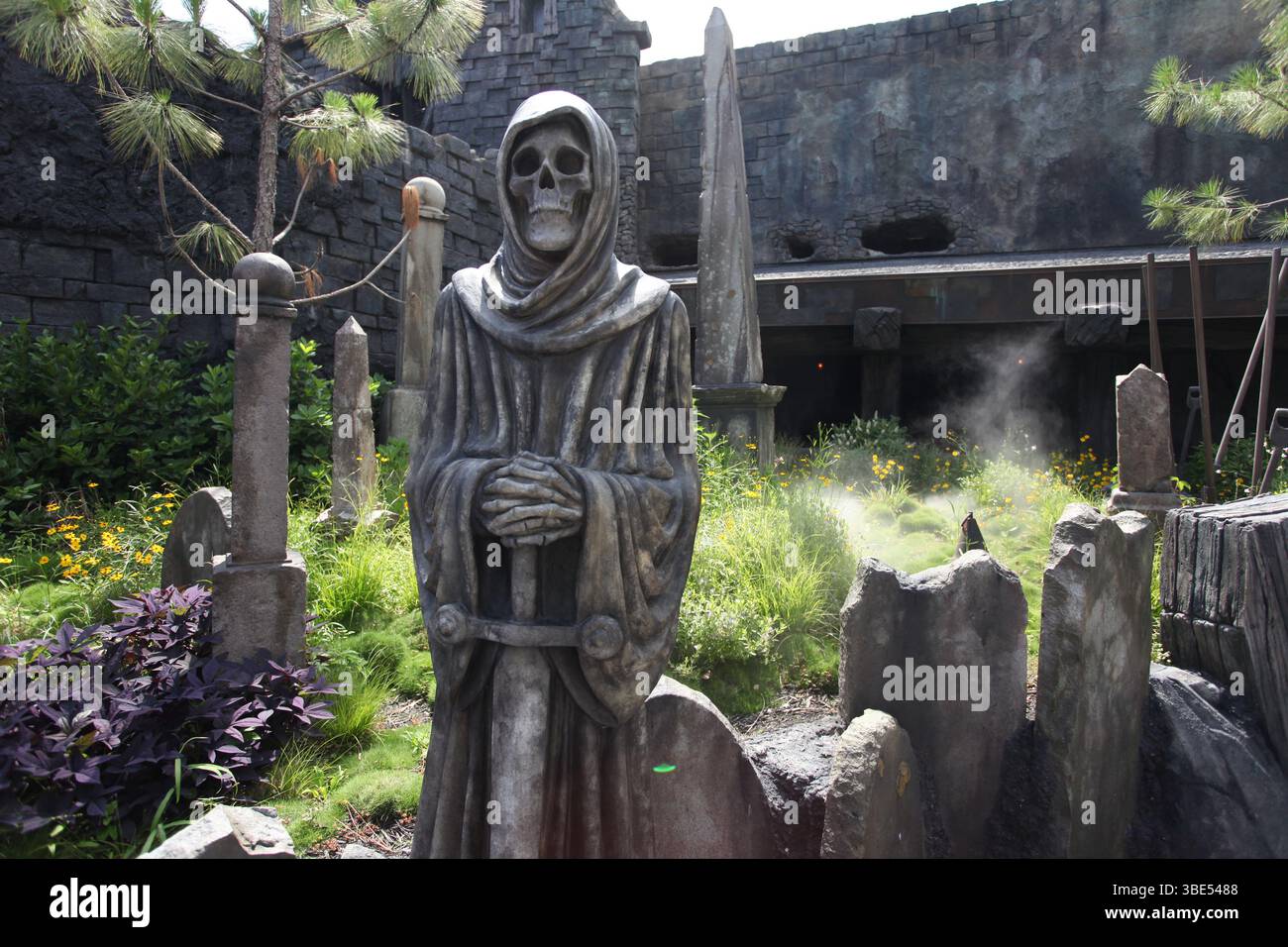 Dark Universe at Universal Epic Universe in Orlando, Florida Stock ...