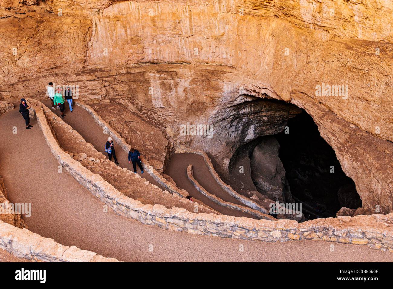 The Natural Entrance; Carlsbad Caverns National Park; Carlsbad; New ...