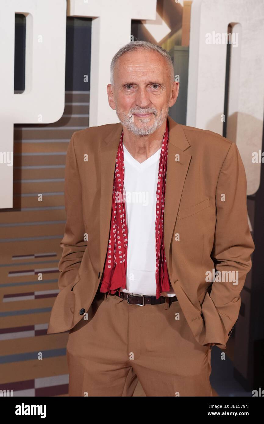 Jussi Adler-Olsen arrives for the special screening of Netflix's Dept Q ...