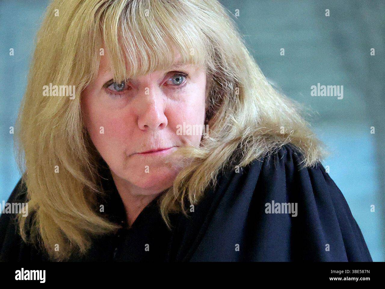 Superior Court Judge Beverly Cannone during the Karen Read murder trial ...