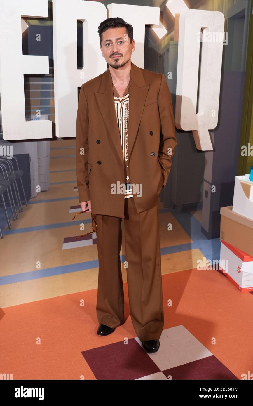 Alexej Manvelov arrives for the special screening of Netflix's Dept Q ...