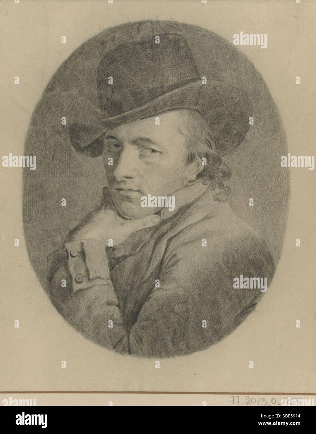 Jean-Urbain Guérin Portrait de Franz-Gabriel Fiesinger Stock Photo - Alamy