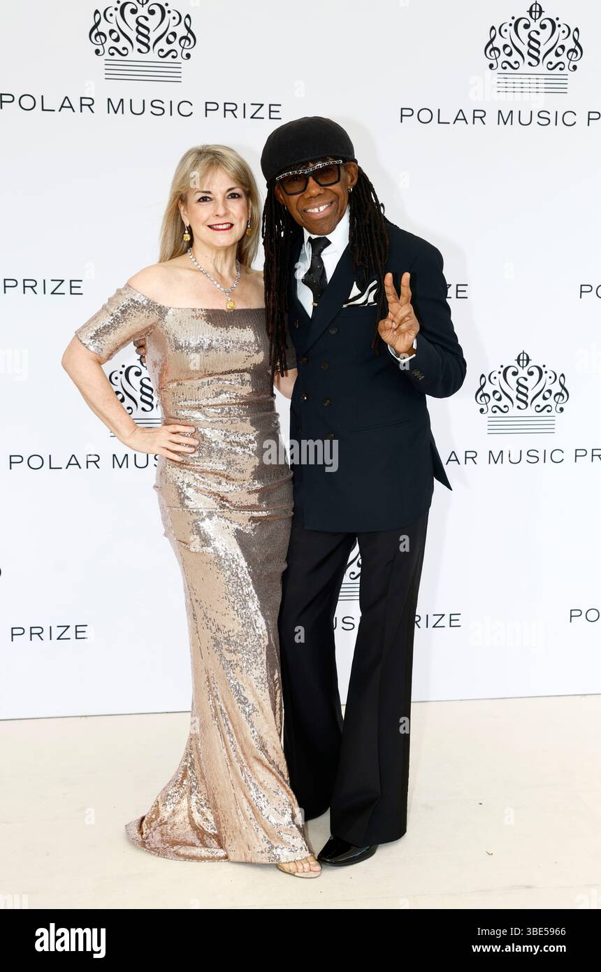 Stockholm, Sweden. 27th May, 2025. 2024 Polar Music Prize laureate Nile ...