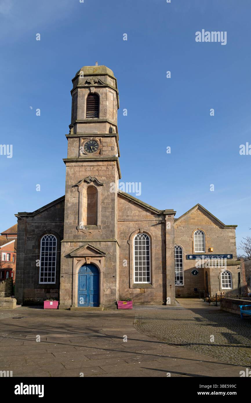 Eyemouth Museum in Eyemouth, Berwickshire, Scotland. The museum is in ...
