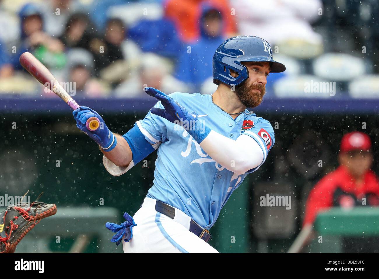 Kansas City, MO, USA. 26th May, 2025. Kansas City Royals right fielder ...