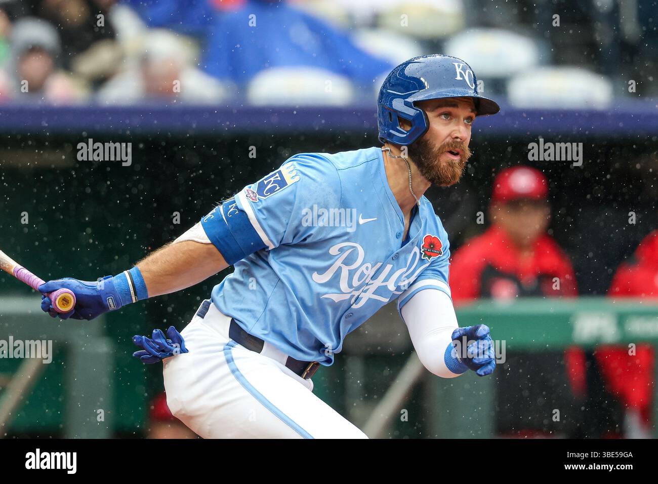 Kansas City, MO, USA. 26th May, 2025. Kansas City Royals right fielder ...