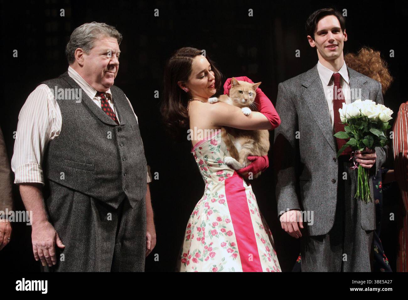 George Wendt, Emilia Clarke and Cory Michael Smith take their opening ...
