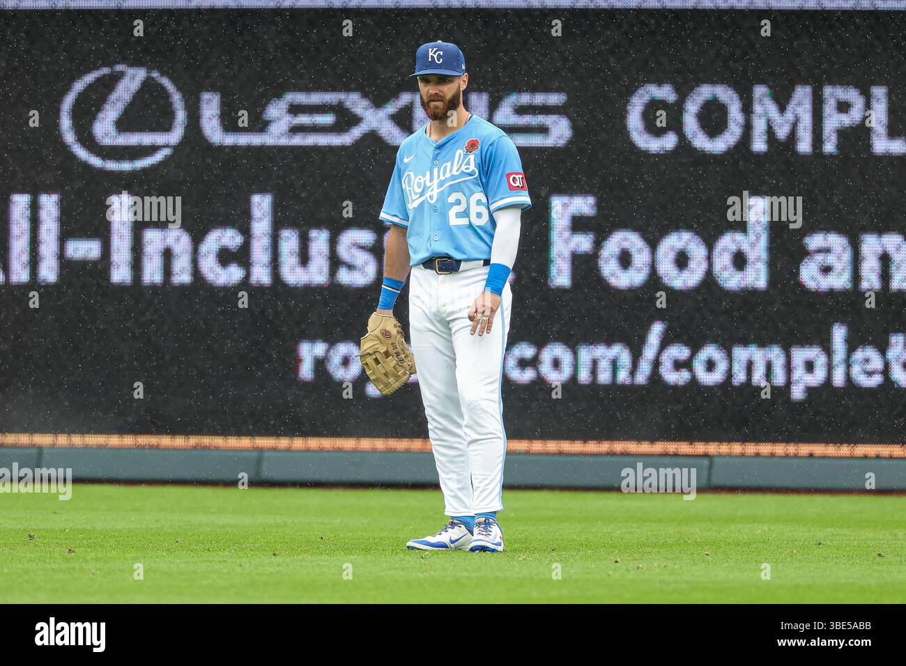 Kansas City, MO, USA. 26th May, 2025. Kansas City Royals right fielder ...