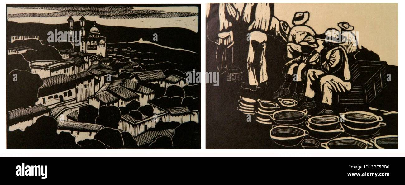 Jessie Jo Eckford - - Untitled (San Antonio, TX); Untitled (Men with ...