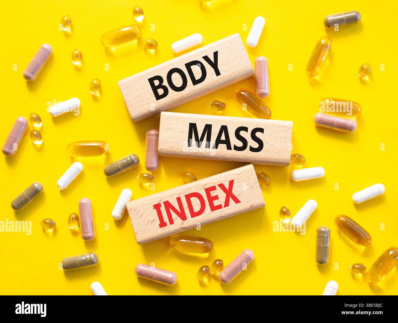 Body Mass Index symbol. Concept word Body Mass Index on wooden blocks ...