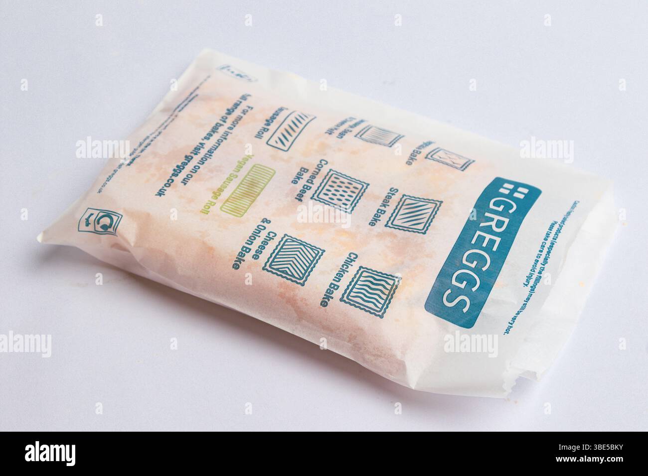 London, United Kingdom, May Twentieth 2025:- A Studio Shot of a Gregg’s ...