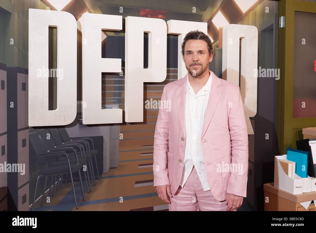 Jamie Sives arrives for the special screening of Netflix's Dept Q at ...
