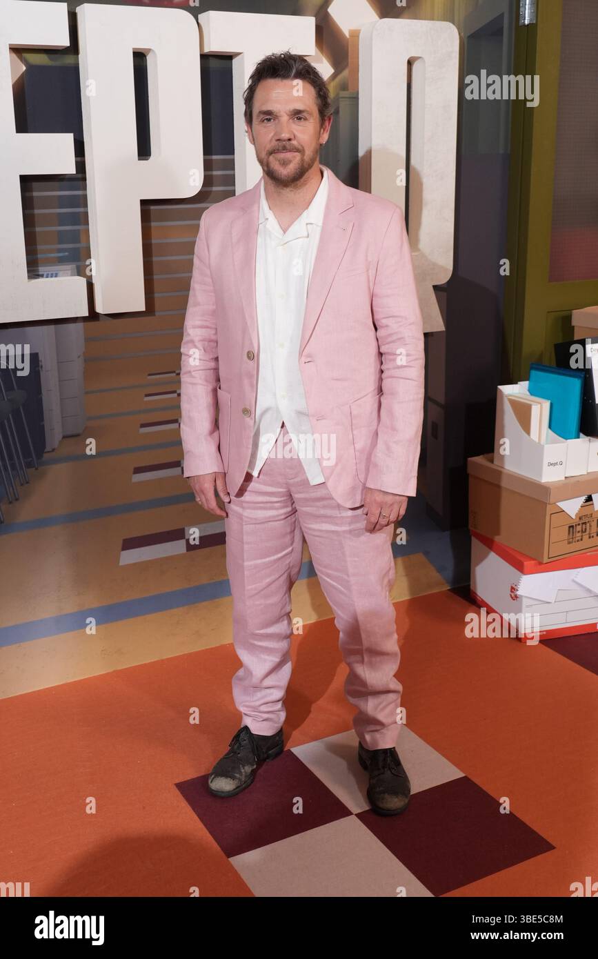 Jamie Sives arrives for the special screening of Netflix's Dept Q at ...