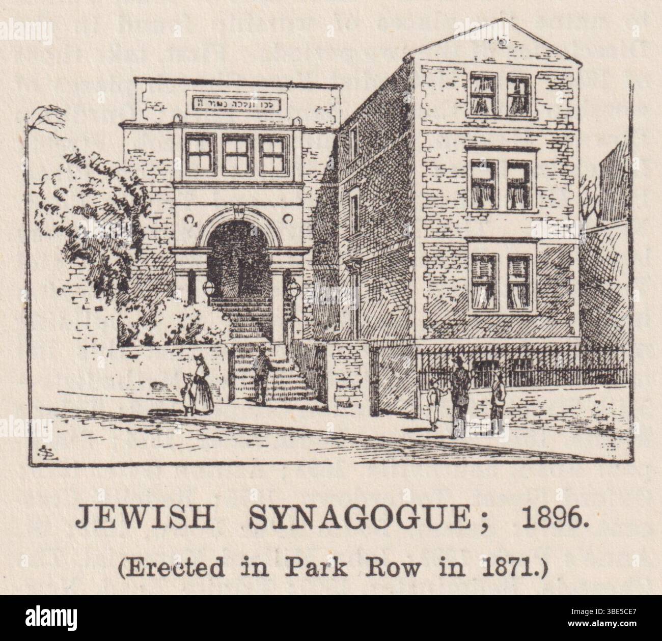 Park row synagogue hi-res stock photography and images - Alamy