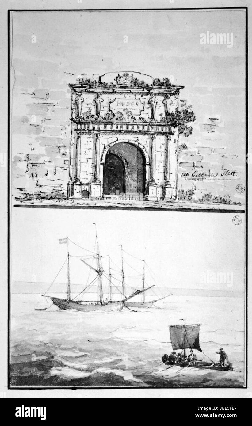 Johan August Anckarswärd - ''Uti Callmare Slott'' och ''Marin'' Stock ...