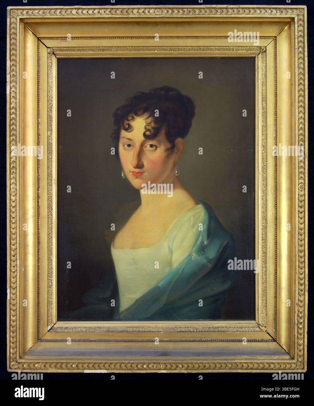 Johan Bernard Scheffer - Portret van Anna Elizabeth van der Koog op 12 ...