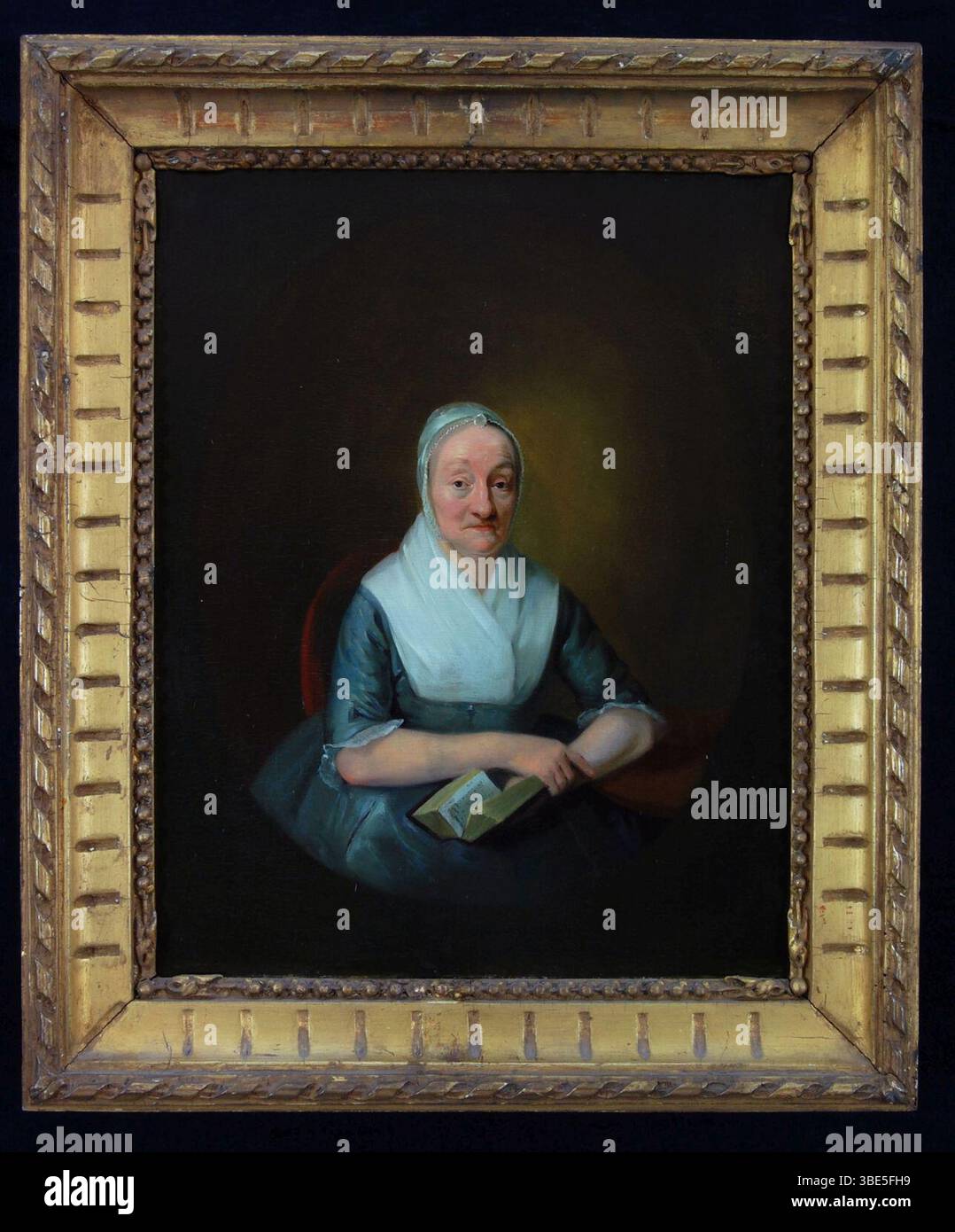 Johan Bernard Scheffer - Portret van Elizabeth Bonket, echtgenote van ...