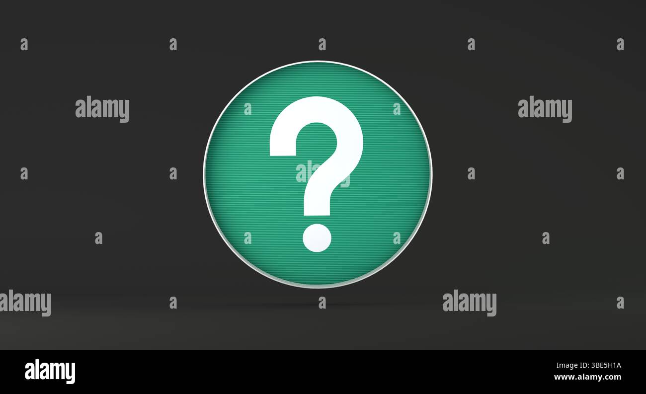 Question, Question Mark Visual Design Stock Photo - Alamy