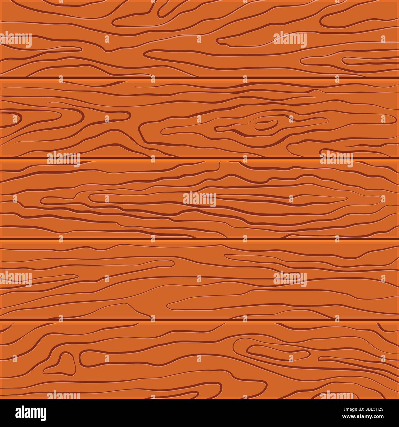 Wood texture background. Five wooden boards in flat design. Vector ...