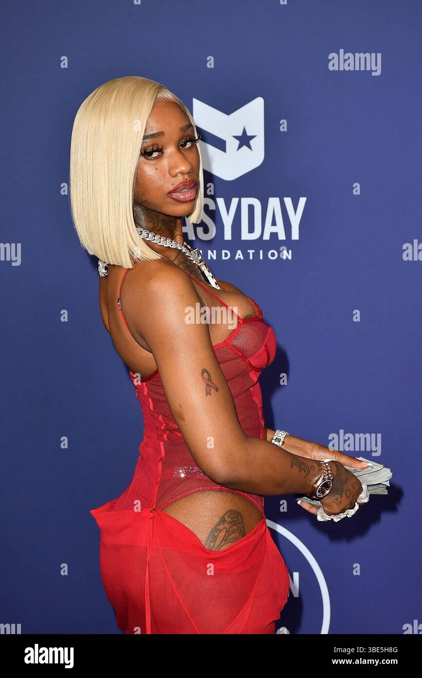 Las Vegas Usa 27th May 2025 Sexyy Red Attends The 2025 American 6141