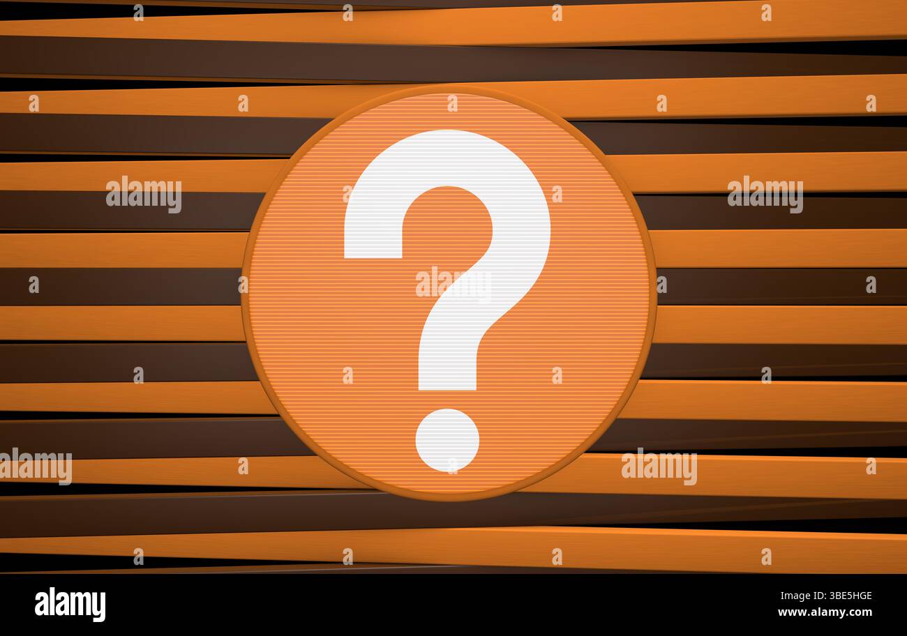 Question, Question Mark Visual Design Stock Photo - Alamy