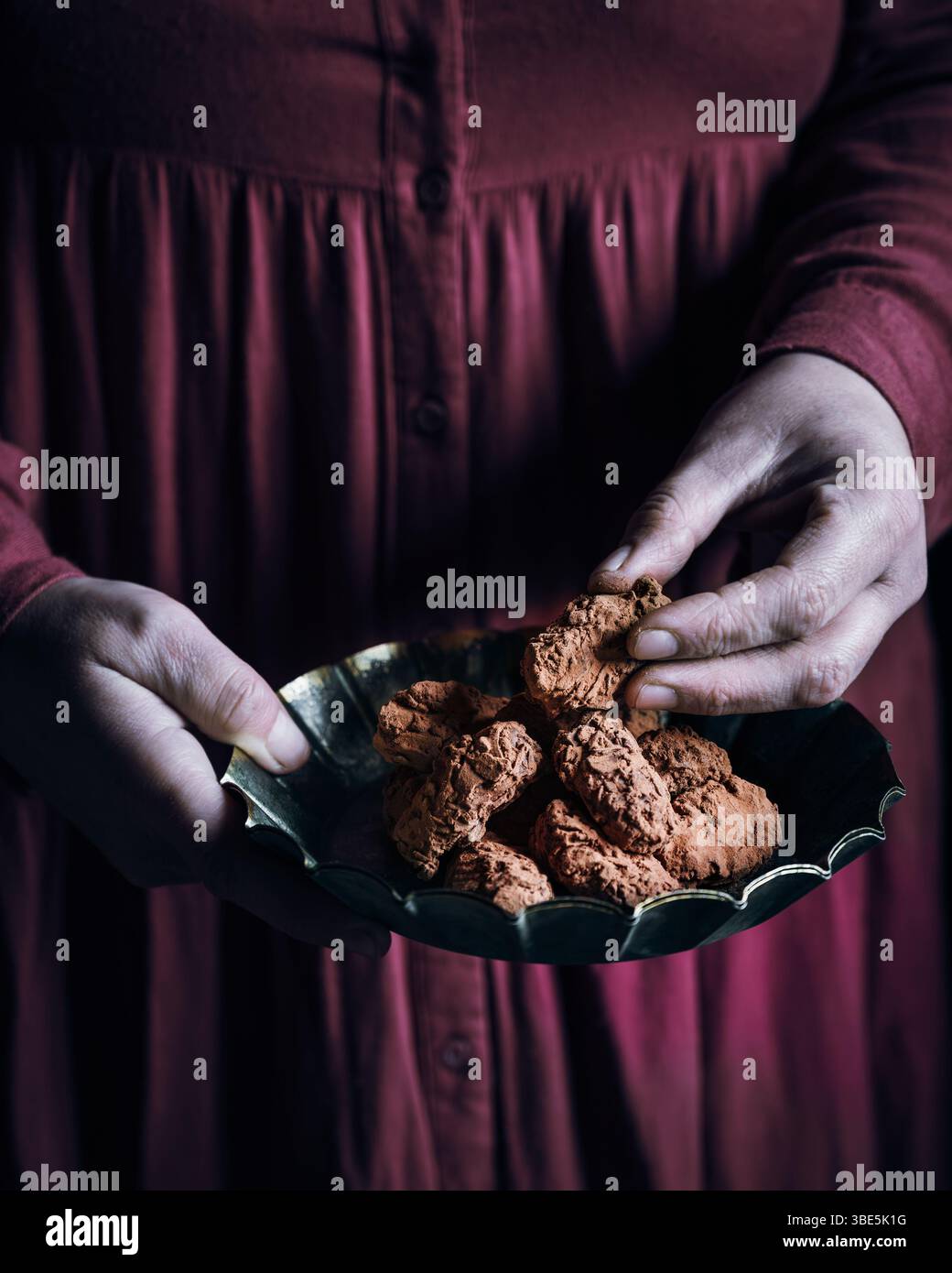 A rich sweetness of chocolate treats crafted with cream and cocoa ...