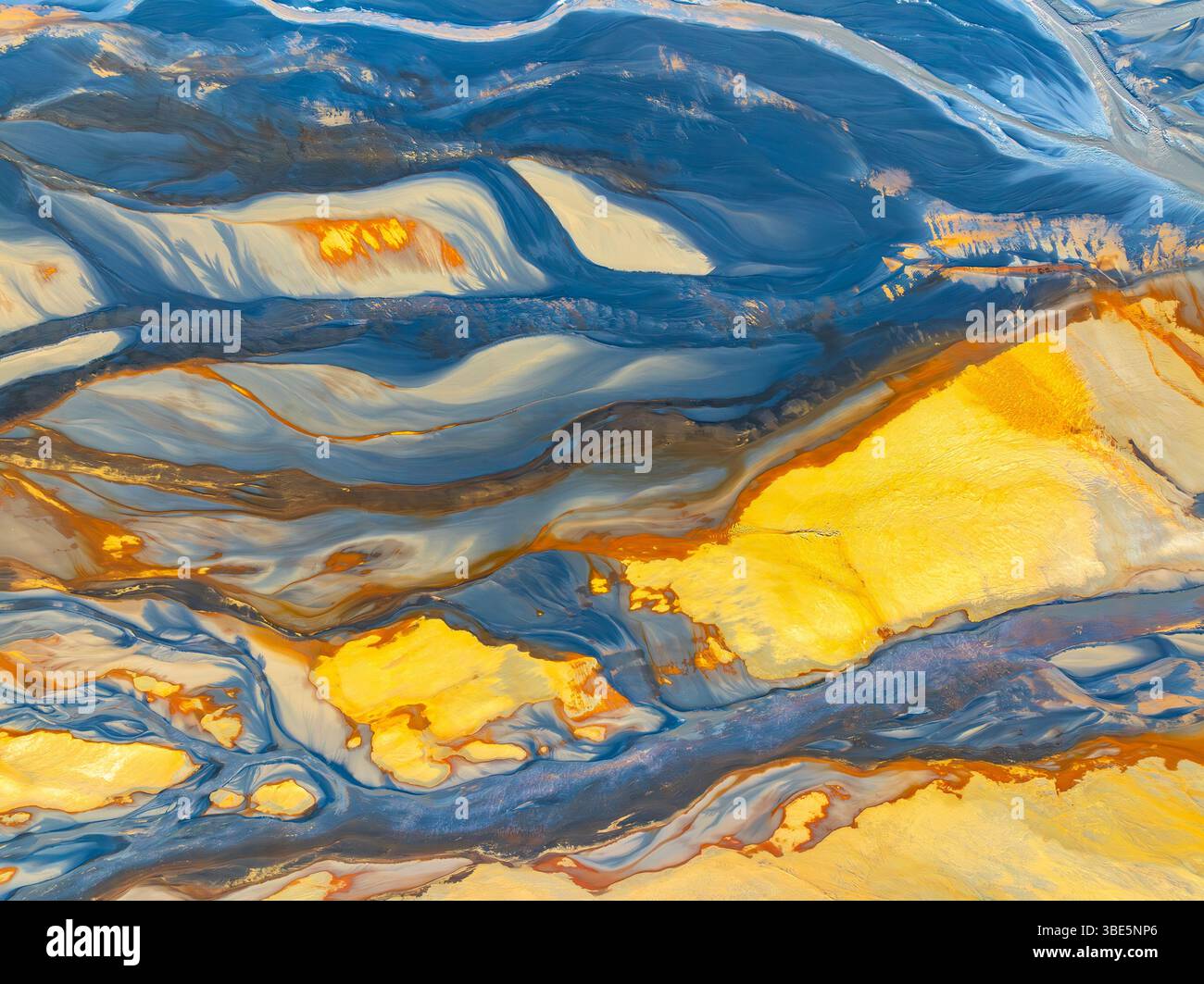 Drone captures smooth aerial view hi-res stock photography and images ...