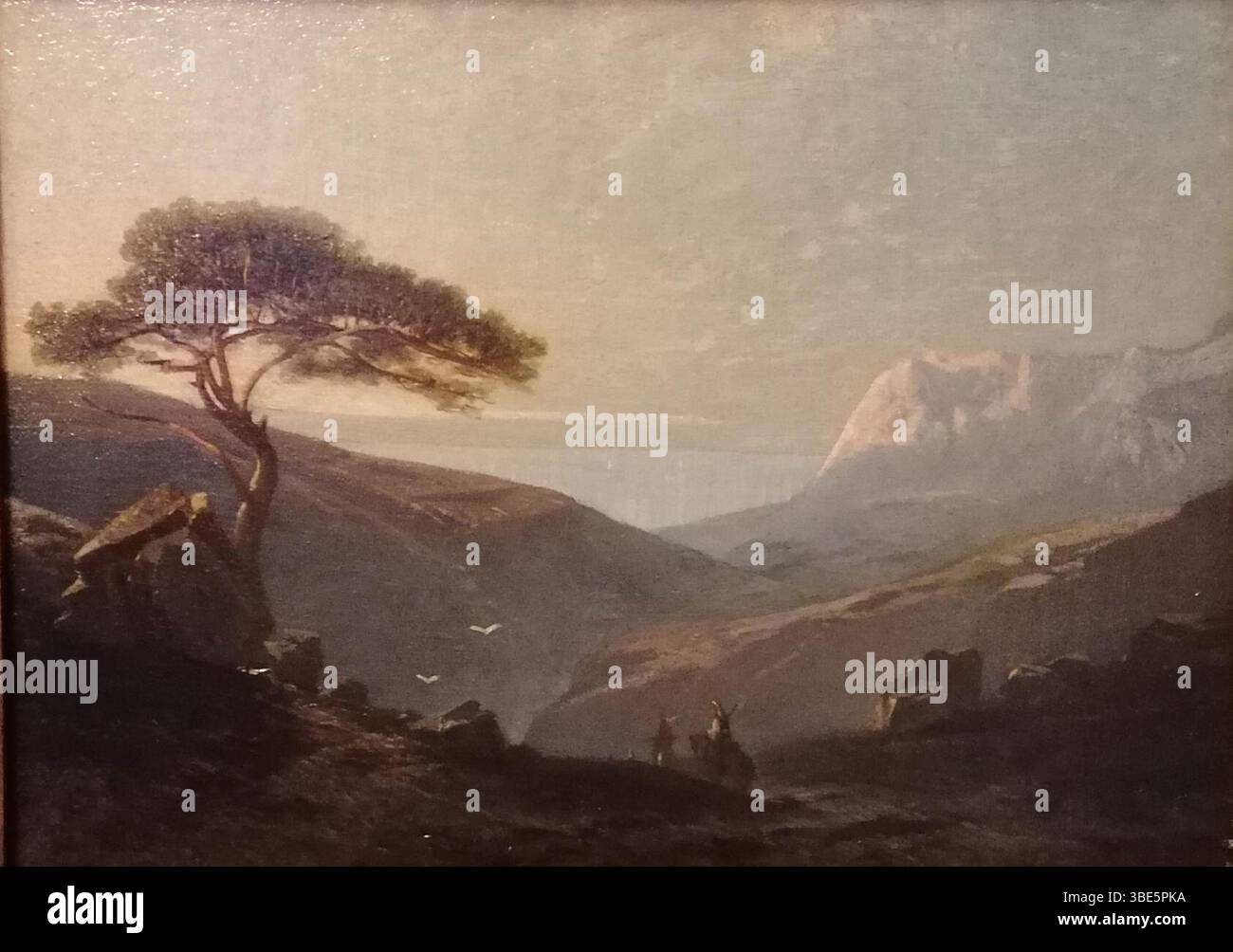 Johann Andreas Herrenburg - TITLE Lebanon signed and titled verso ...