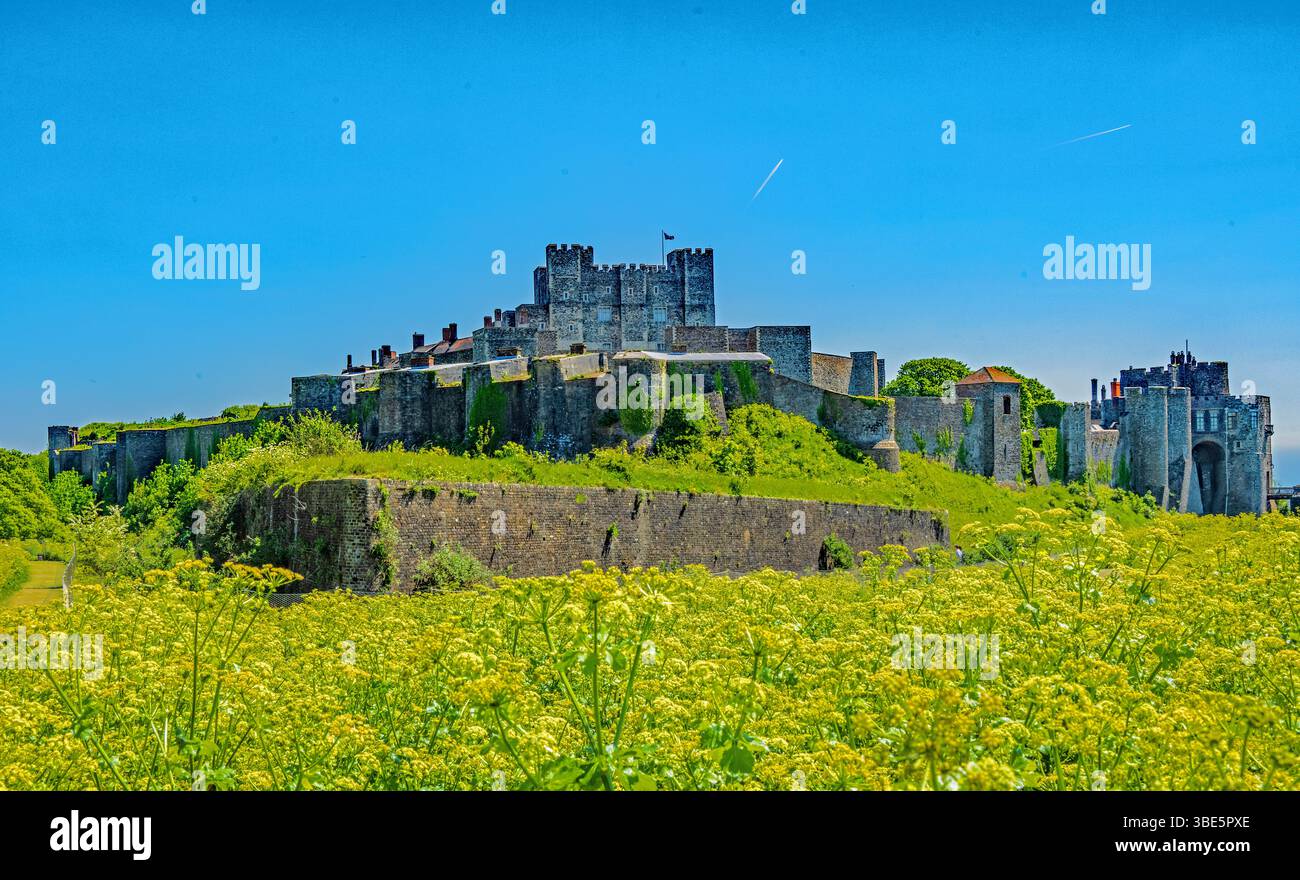 dover castle, Kent Stock Photo - Alamy