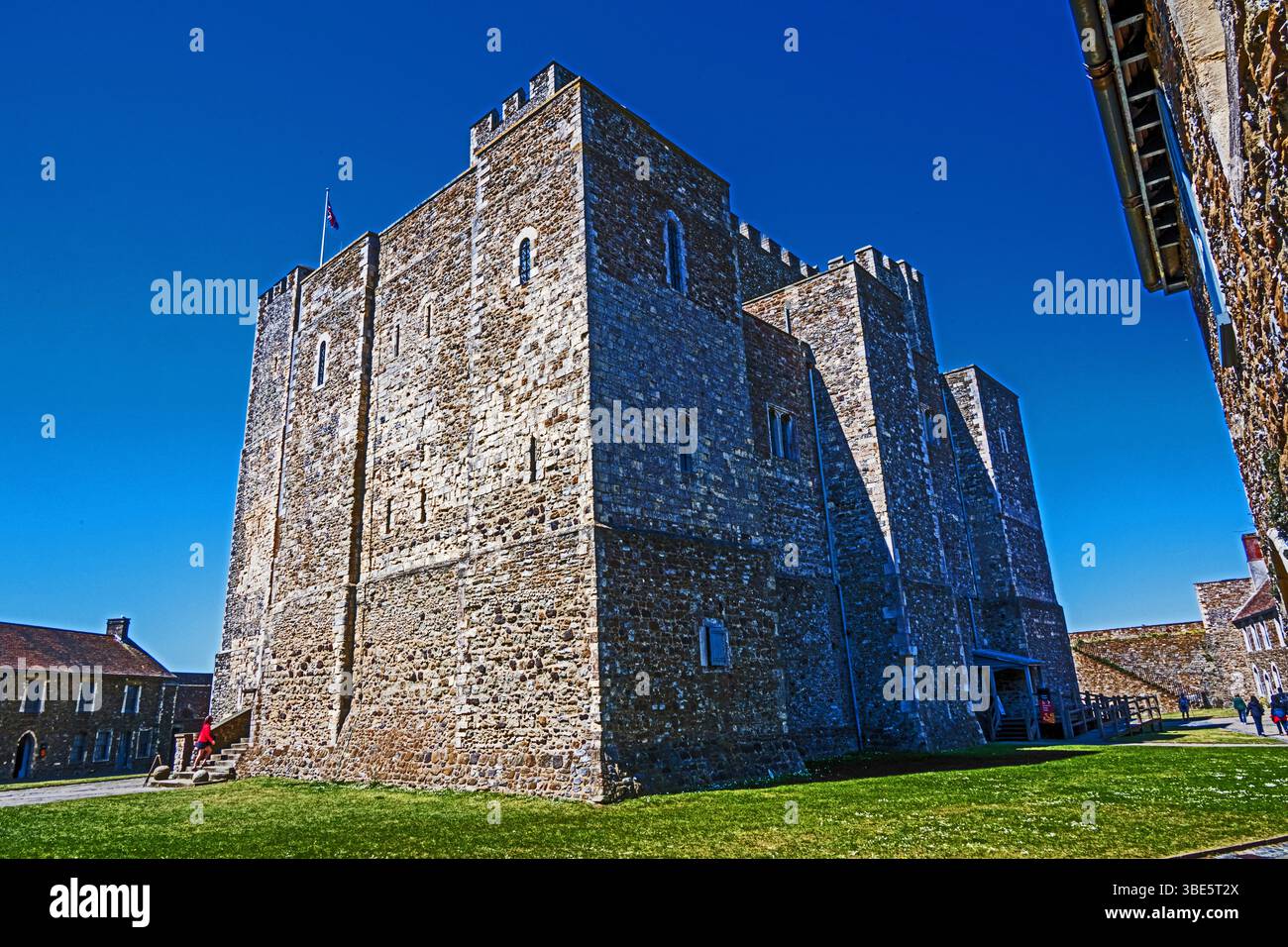 The .'Great Tower' at Dover Castle Stock Photo - Alamy