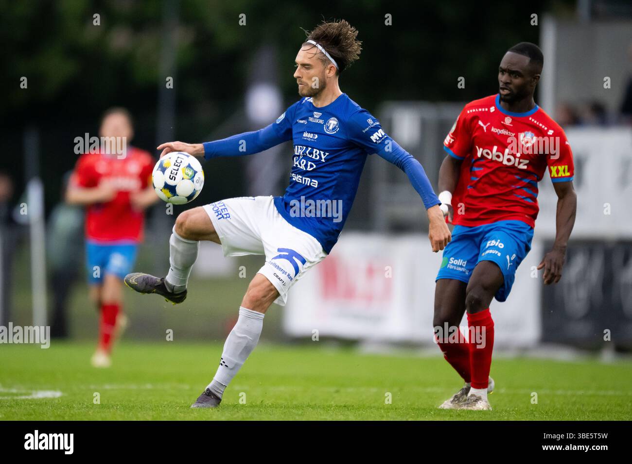 Trelleborg, Sverige. 27th May, 2025. 250527 Trelleborgs Felix Hörberg ...