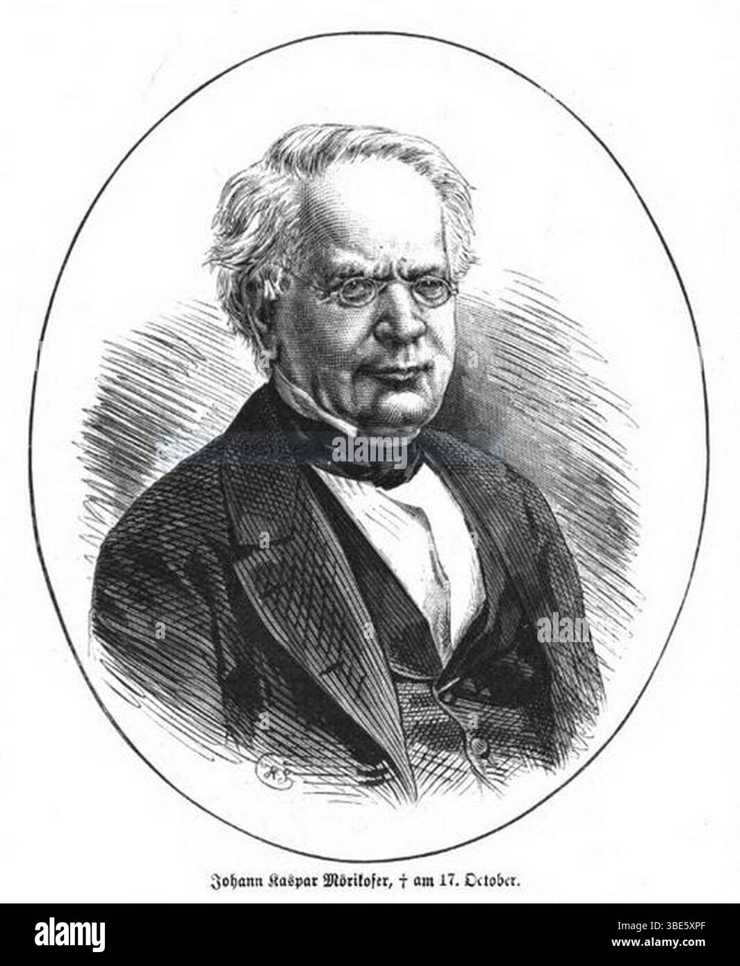 Johann Kaspar Mörikofer 001 Stock Photo - Alamy