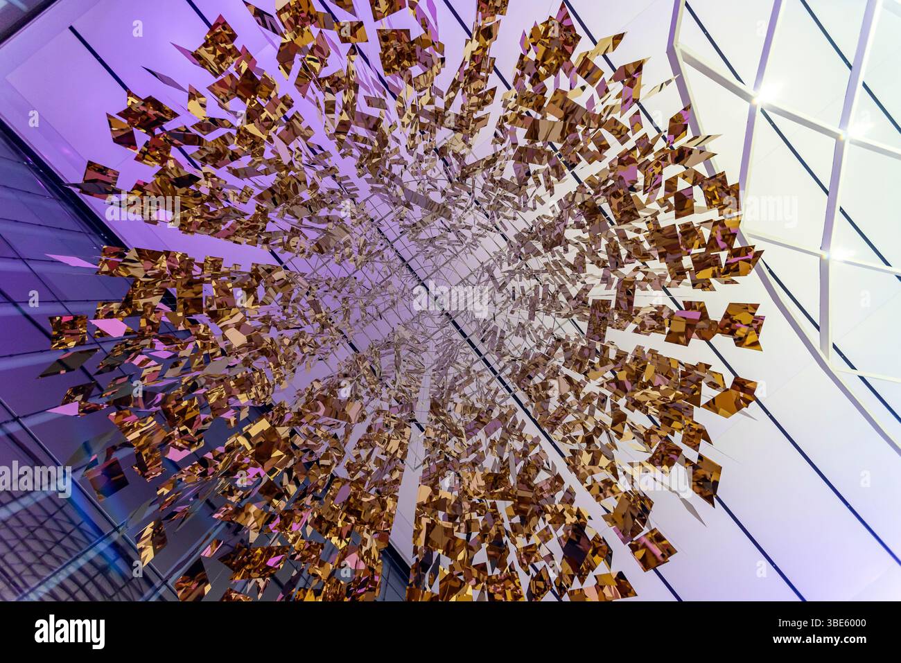 A Hanging Mobile Sphere at Ezeiza International Airport. Buenos Aires, Argentina Stock Photo - Alamy