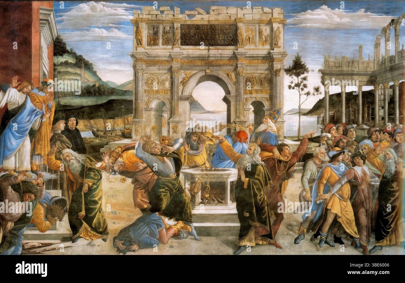 Punishment of the Sons of Corah, or The Punishment of Korah and the ...