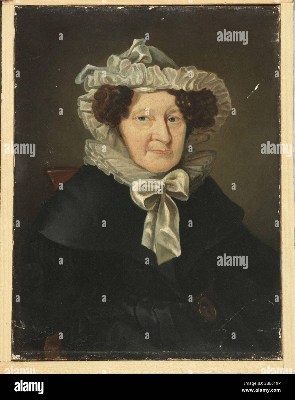 Johannes Bertelman - Portret van mevrouw van Meerten-van Schilperoort Stock Photo - Alamy