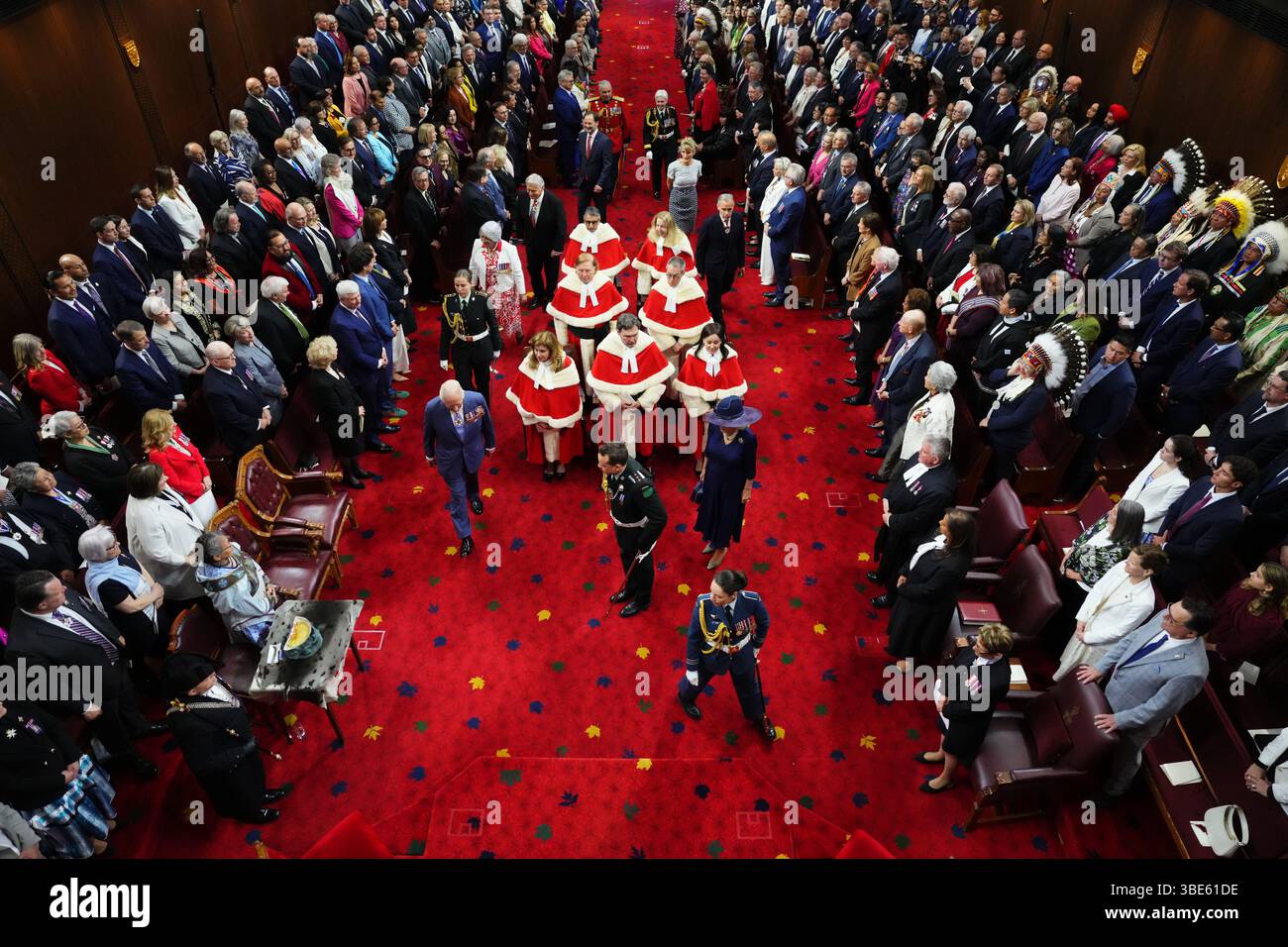 Ottawa, Canada. 27th May, 2025. King Charles and Queen Camilla arrives ...