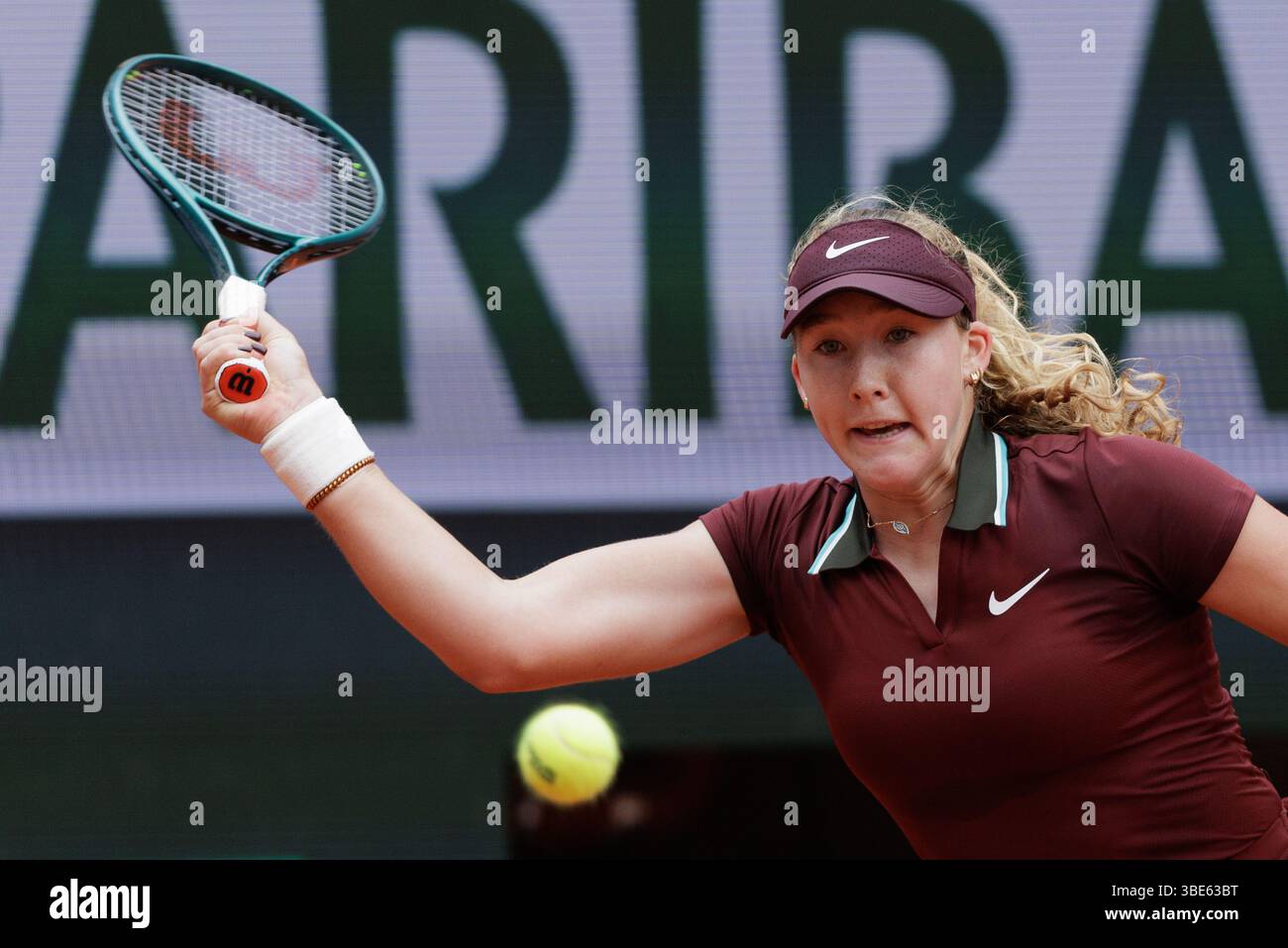 Mirra Andreeva during the Roland-Garros 2025, French Open, Grand Slam ...