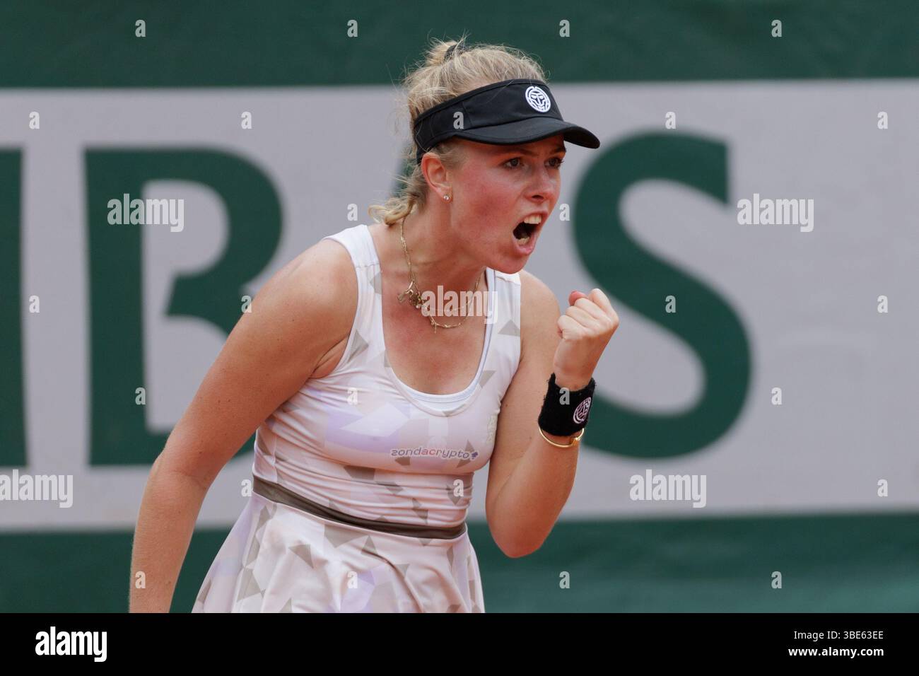 Magdalena Frech of Poland during the Roland-Garros 2025, French Open ...