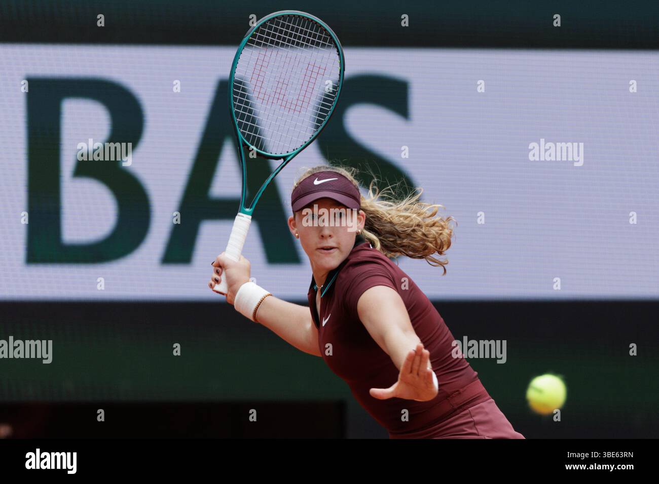 Mirra Andreeva during the Roland-Garros 2025, French Open, Grand Slam ...