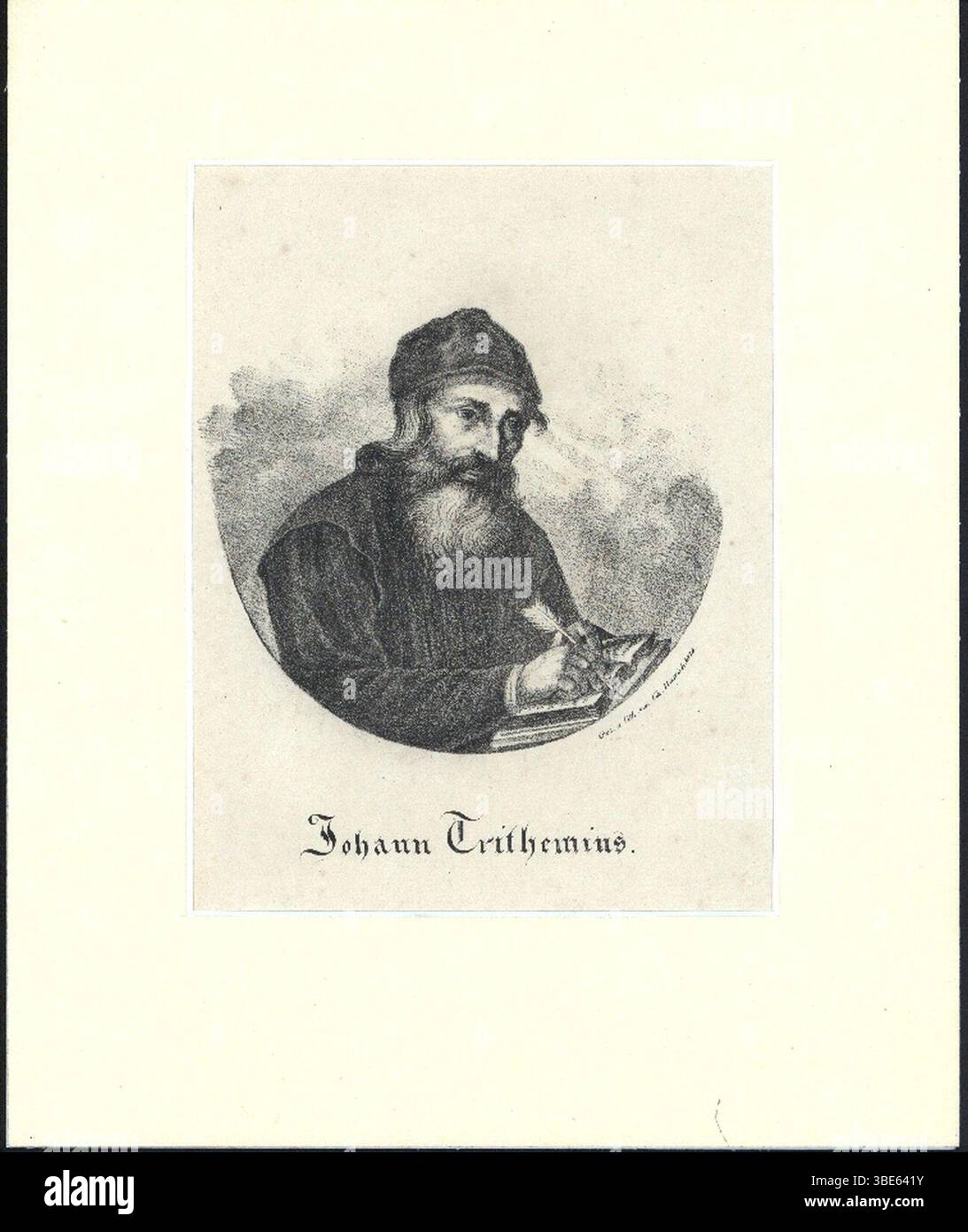 Johannes Trithemius (Tripota Stock Photo - Alamy