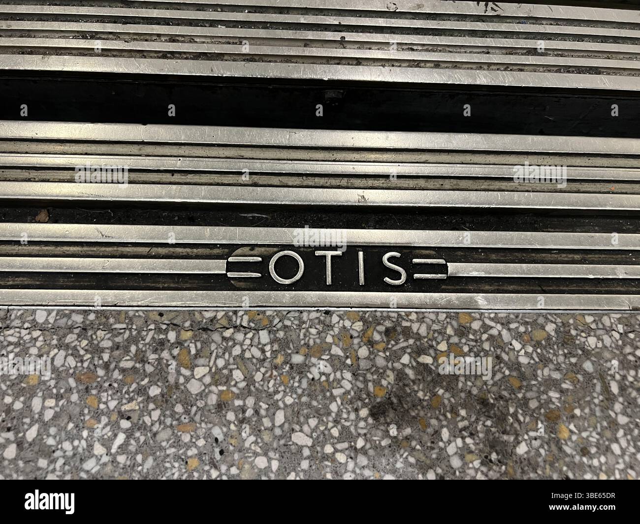 San Francisco, USA. 22nd Oct, 2024. Close-up of an Otis elevator door ...